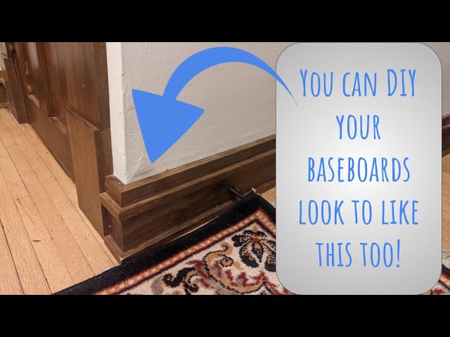 Craftsman Style Baseboard