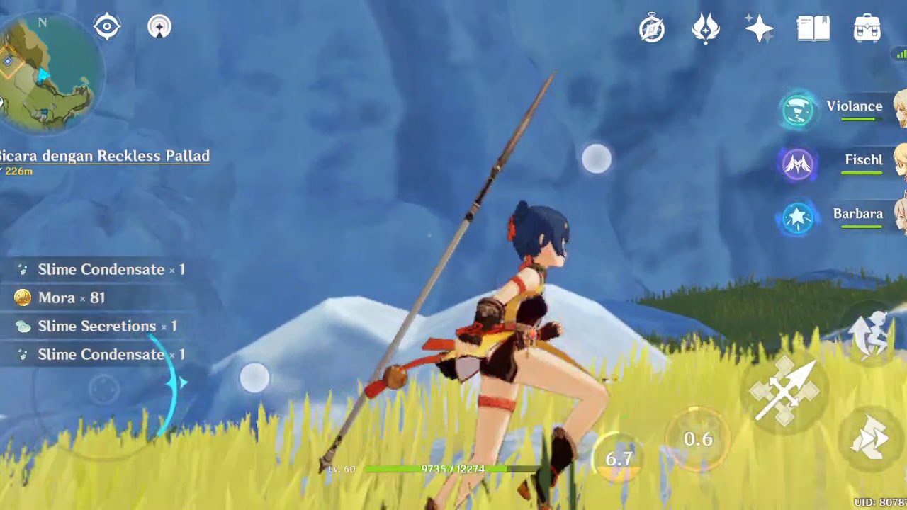Genshin Impact - Bicara dengan Reckless Pallad •Bug Side Quest? - YouTube