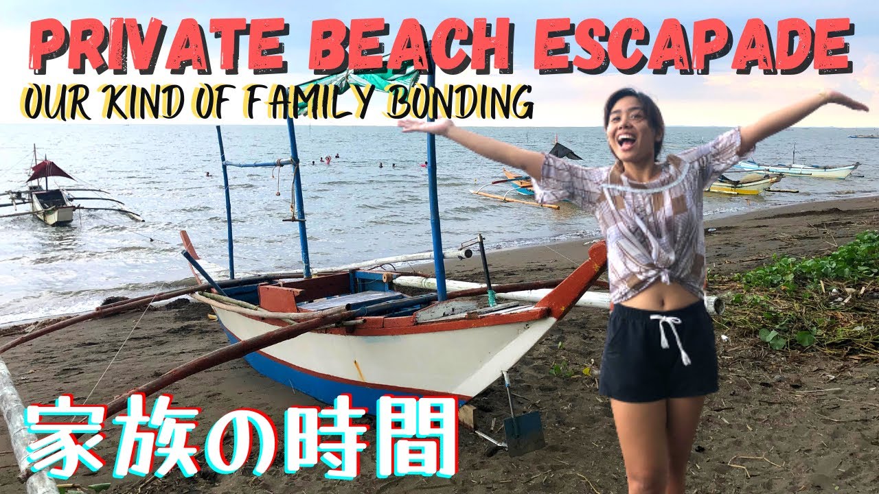 Family Bonding in the Beach of Municipality of Binalbagan in the ...
