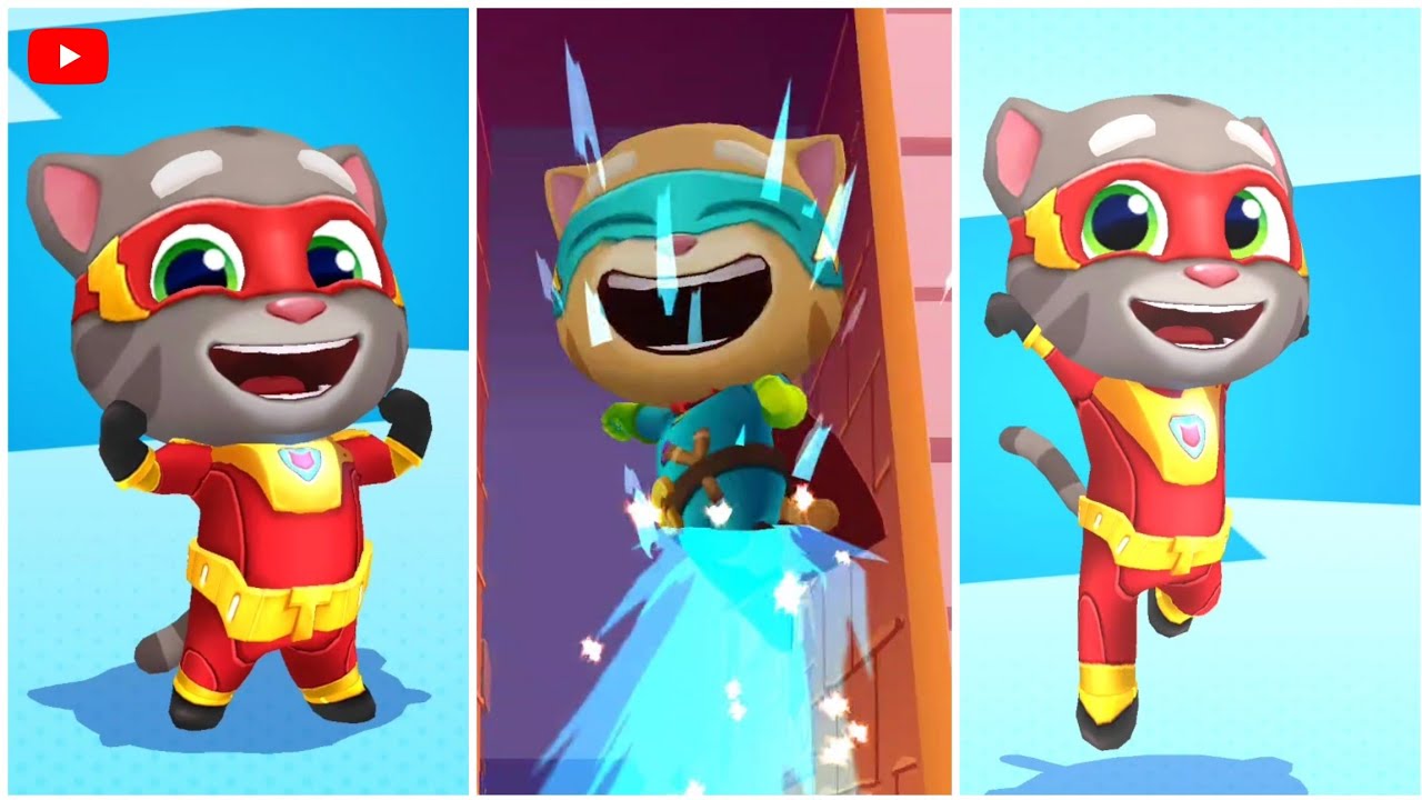 Talking Tom Hero Dash: Run, Rescue & Raccoon Revenge! - YouTube