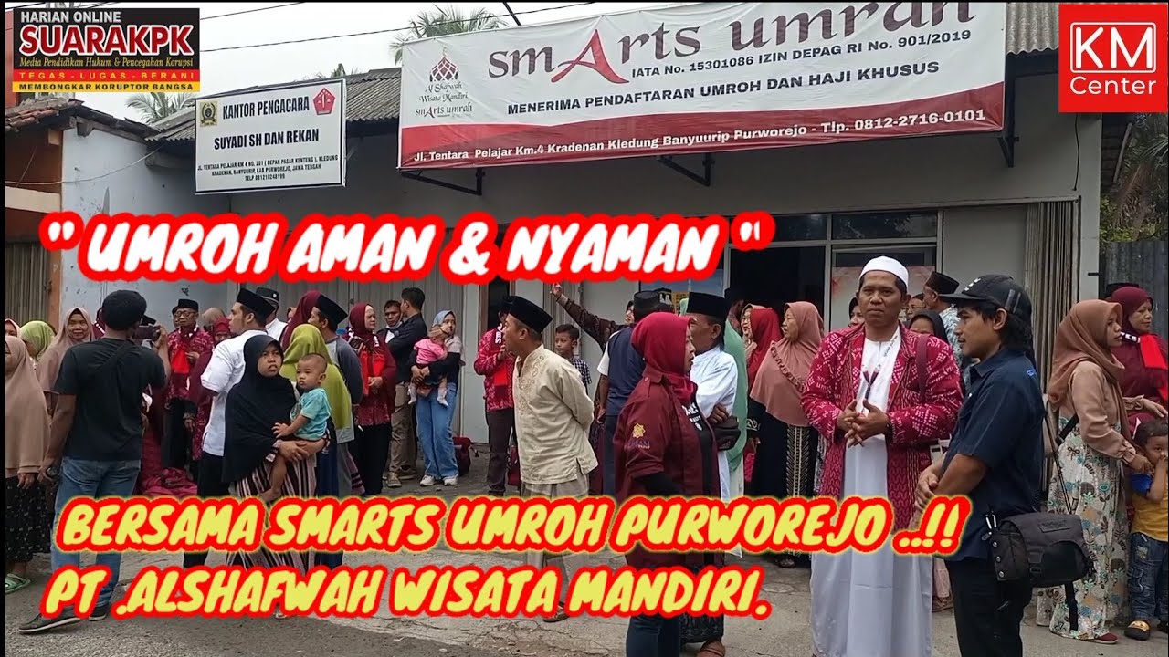 SMART UMROH PURWOREJO, BERANGKATKAN PULUHAN JAMA'AH KE TANAH SUCI - YouTube