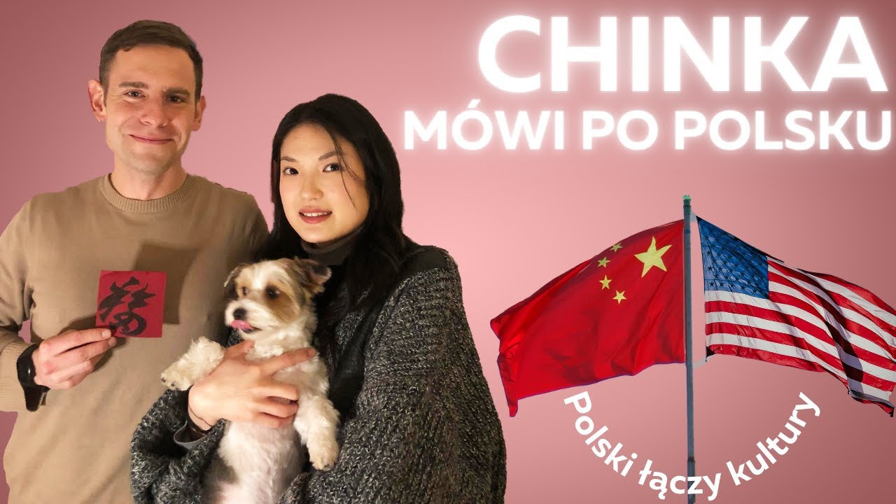 Amerykanin i Chinka rozmawiają po polsku - poznaliśmy się na studiach ...