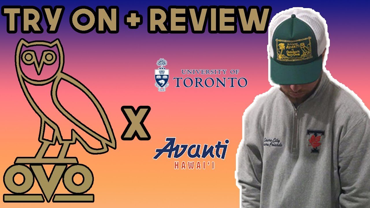 OVO X UNIVERSITY OF TORONTO & AVANTI | REVIEW W/ SIZING - YouTube