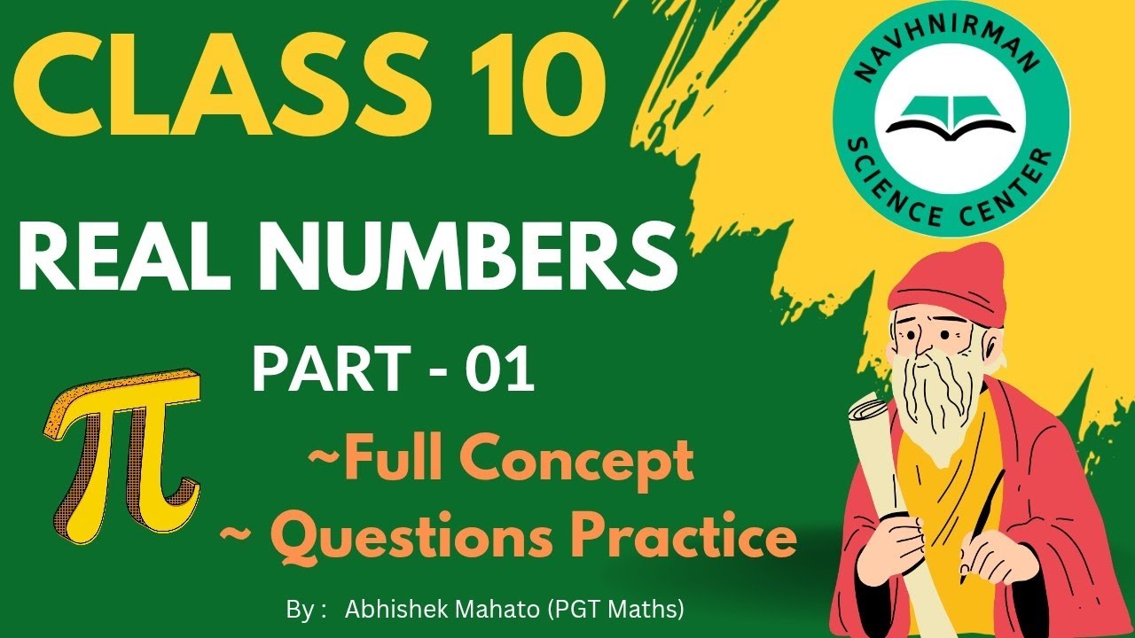 Class 10 || Ch#1 Real Numbers ( Part - 1) - YouTube
