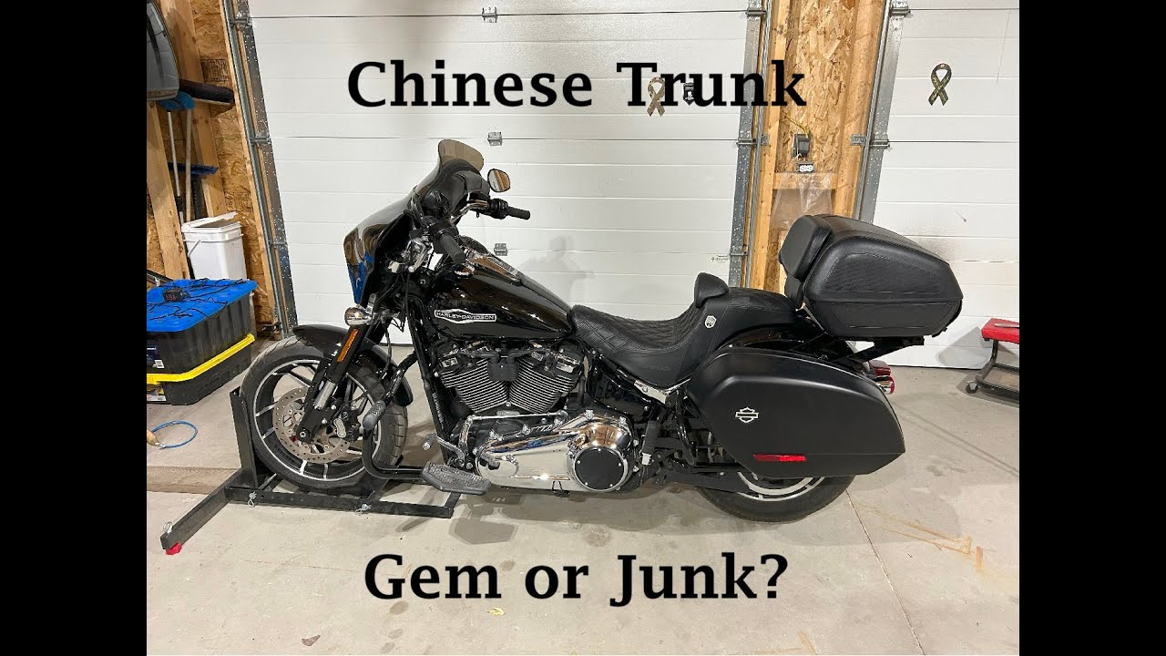 Chinese Trunk, Gem or Junk. Sport Glide trunk install. - YouTube