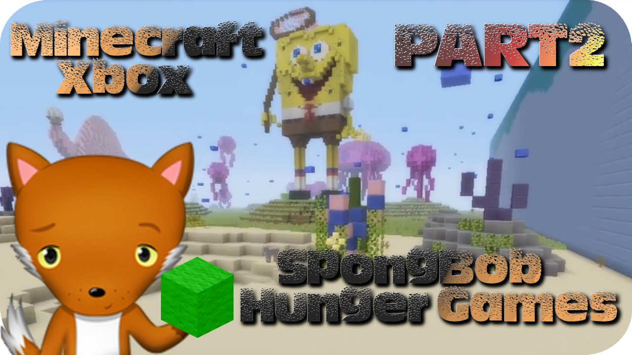 Minecraft Xbox SpongeBob Hunger Games Part 2 - YouTube