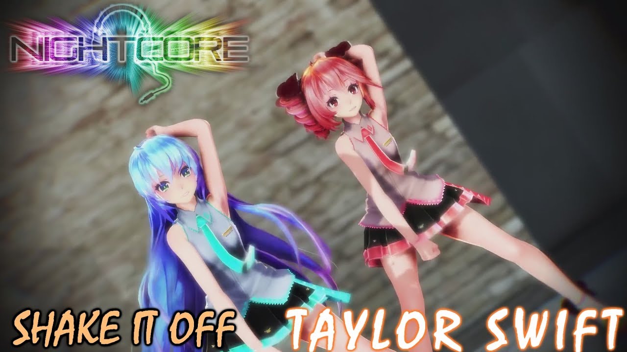 Nightcore MMD - Shake it Off - YouTube
