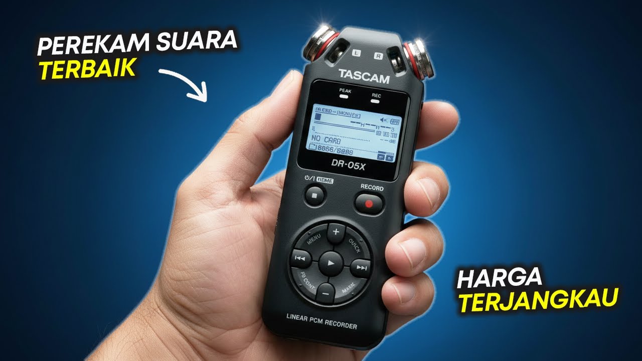 5 Rekomendasi Voice Recorder Terbaik Harga Terjangkau! - YouTube
