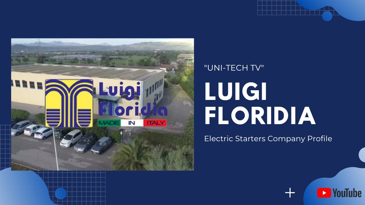 ''Luigi Floridia'' : Electric Starters Company Profile - YouTube