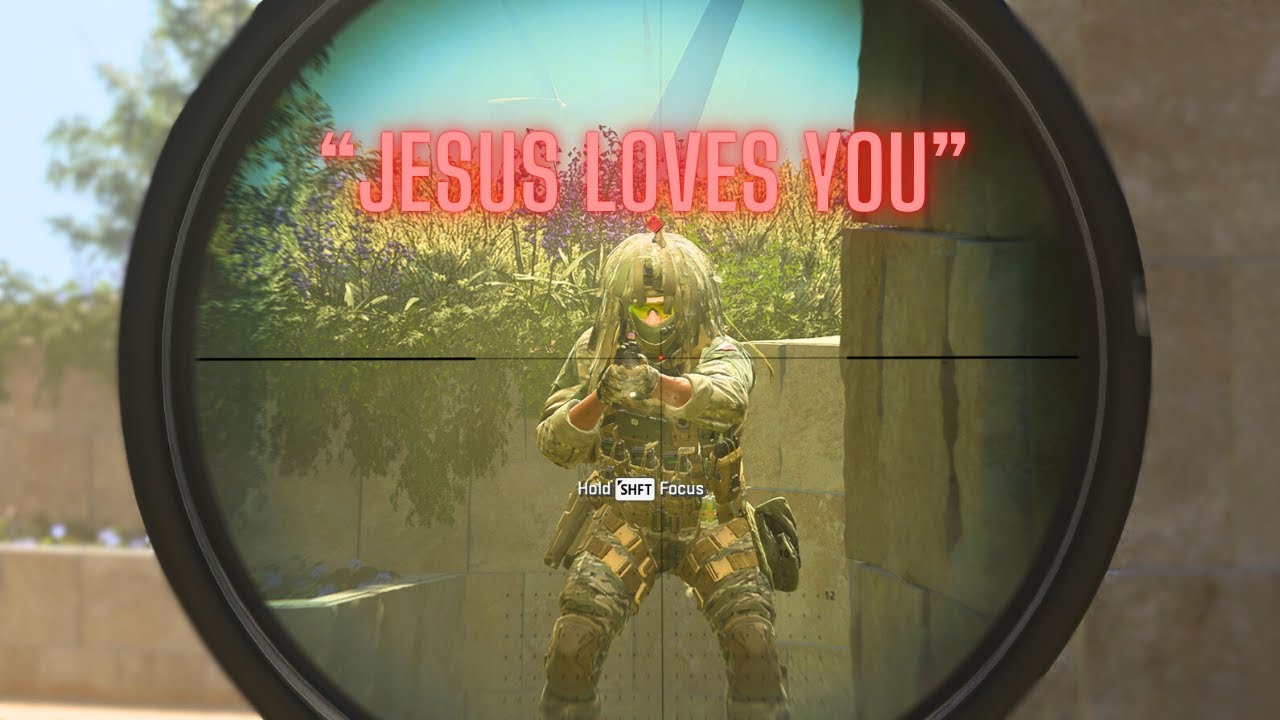 Telling CoD players that Jesus loves them - YouTube