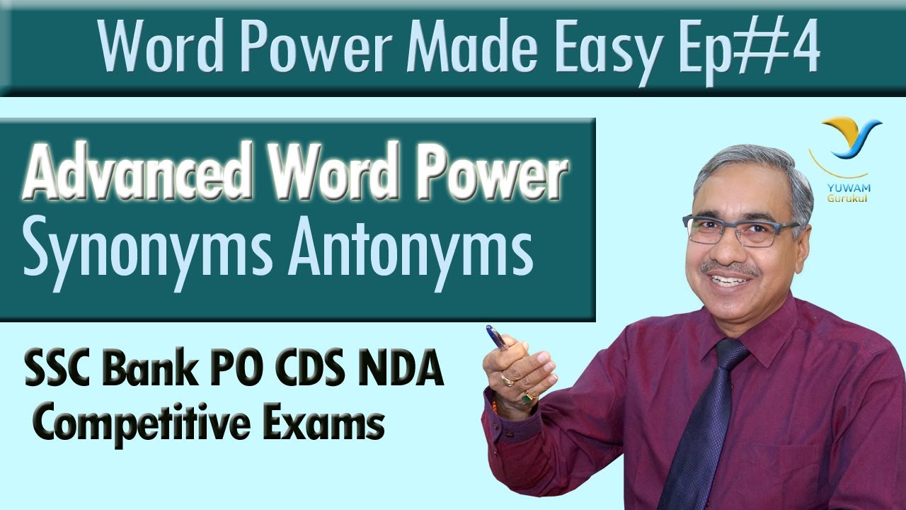 #mitigate || Word Power Made Easy Ep#4 || Advanced Word Power Synonyms ...