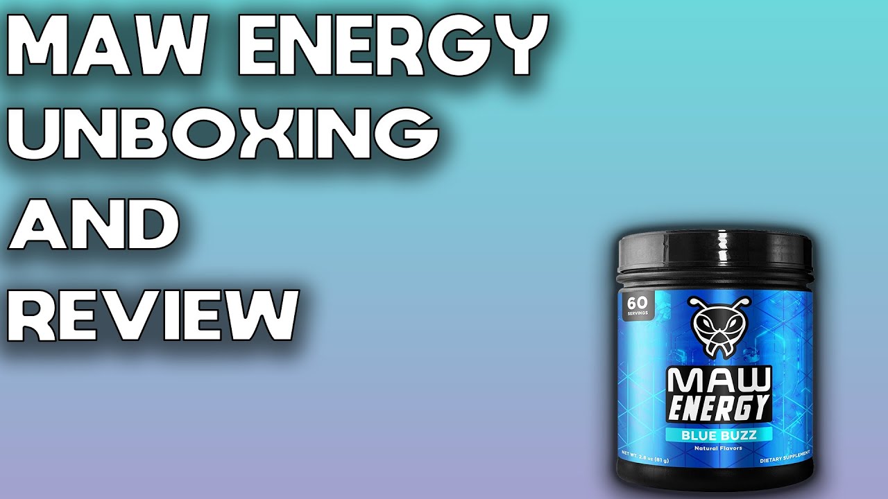 MAW ENERGY BLUE BUZZ REVIEW! (BETTER THAN EXPECTED?) - YouTube