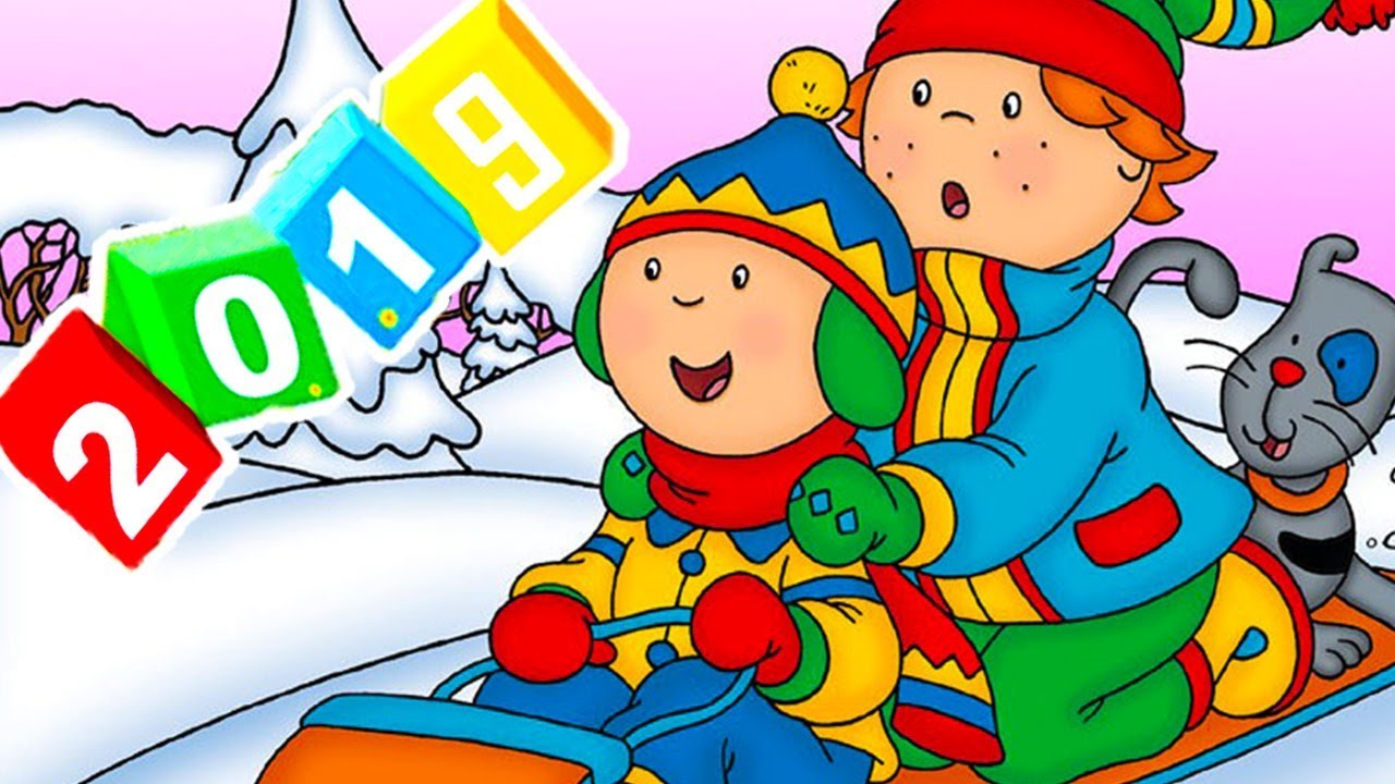 Caillou Türkçe HD | Caillou: Yeni Yılınız Kutlu Olsun | kayu cizgi ...