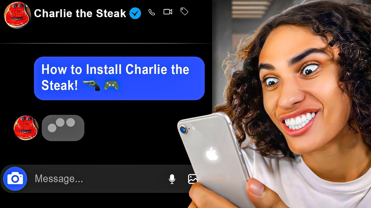 How To Install THE ORIGINAL Charlie The Steak On iOS 🥩 *NO COMPUTER ...