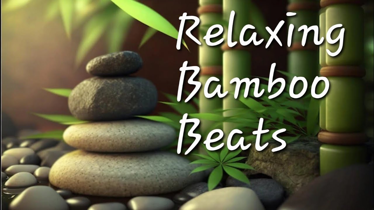 Relaxing Bamboo beats for you🎍🎍🎍| water falling sounds from bamboo ...