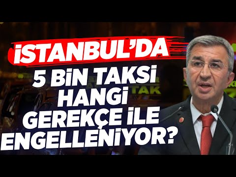 5 Bin Taksi Hangi Gerekçe ile Engelleniyor? İBB İyi Parti Grup Sözcüsü Dr. Suat Sarı | KRT Haber