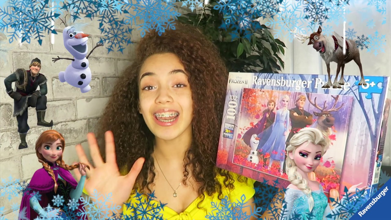 AMAZING ARABELLA - DISNEY’S FROZEN 2 RAVENSBURGER PUZZLE! - YouTube