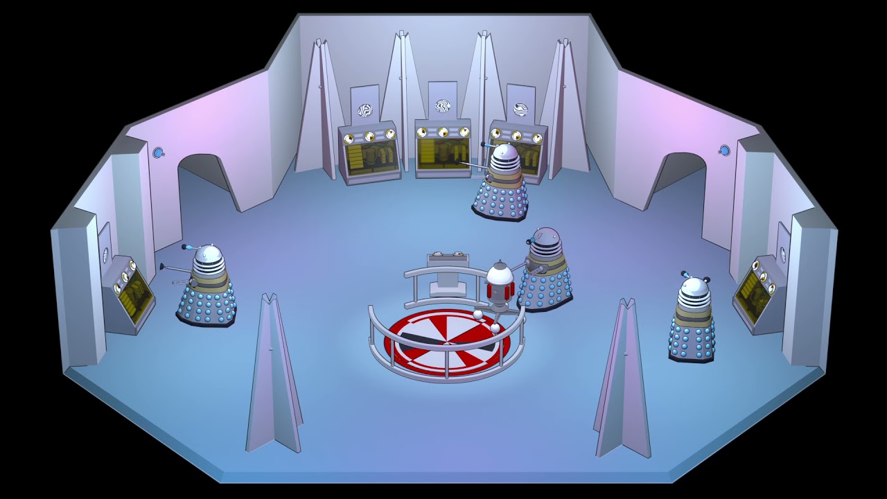 Dalek control room - YouTube