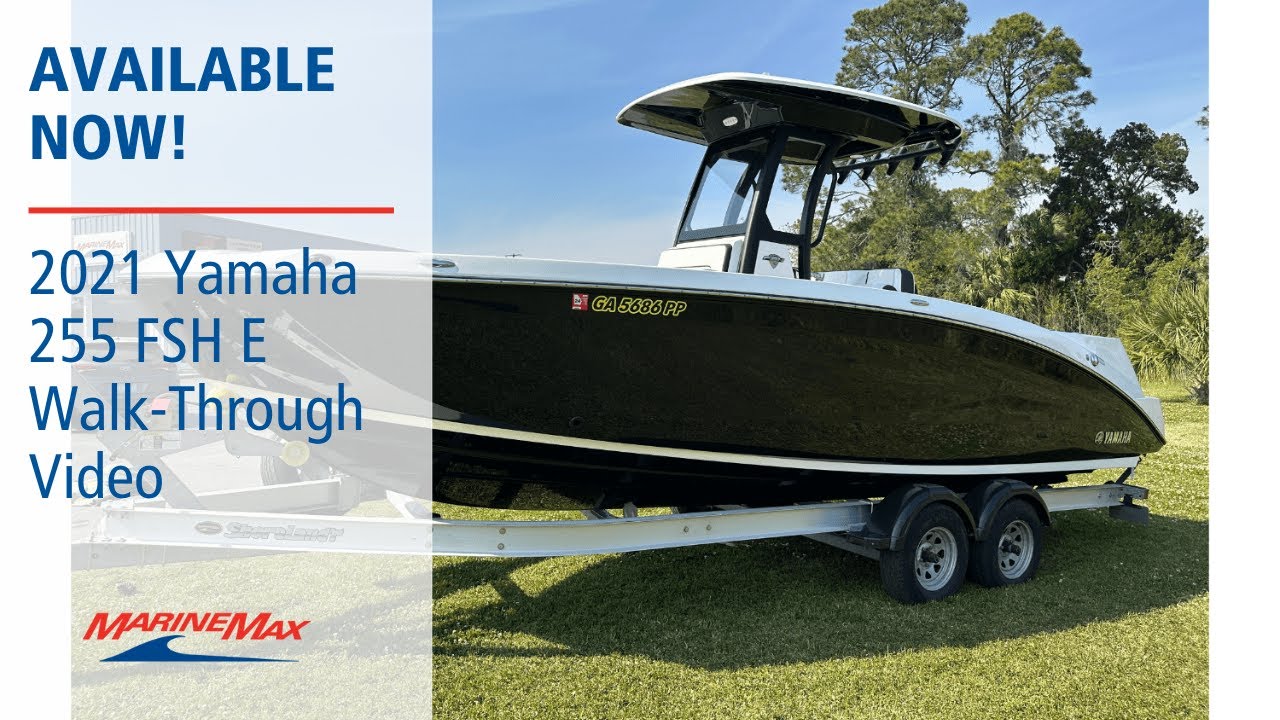 Available Now! 2021 Yamaha 255 FSH E Boat For Sale at MarineMax ...