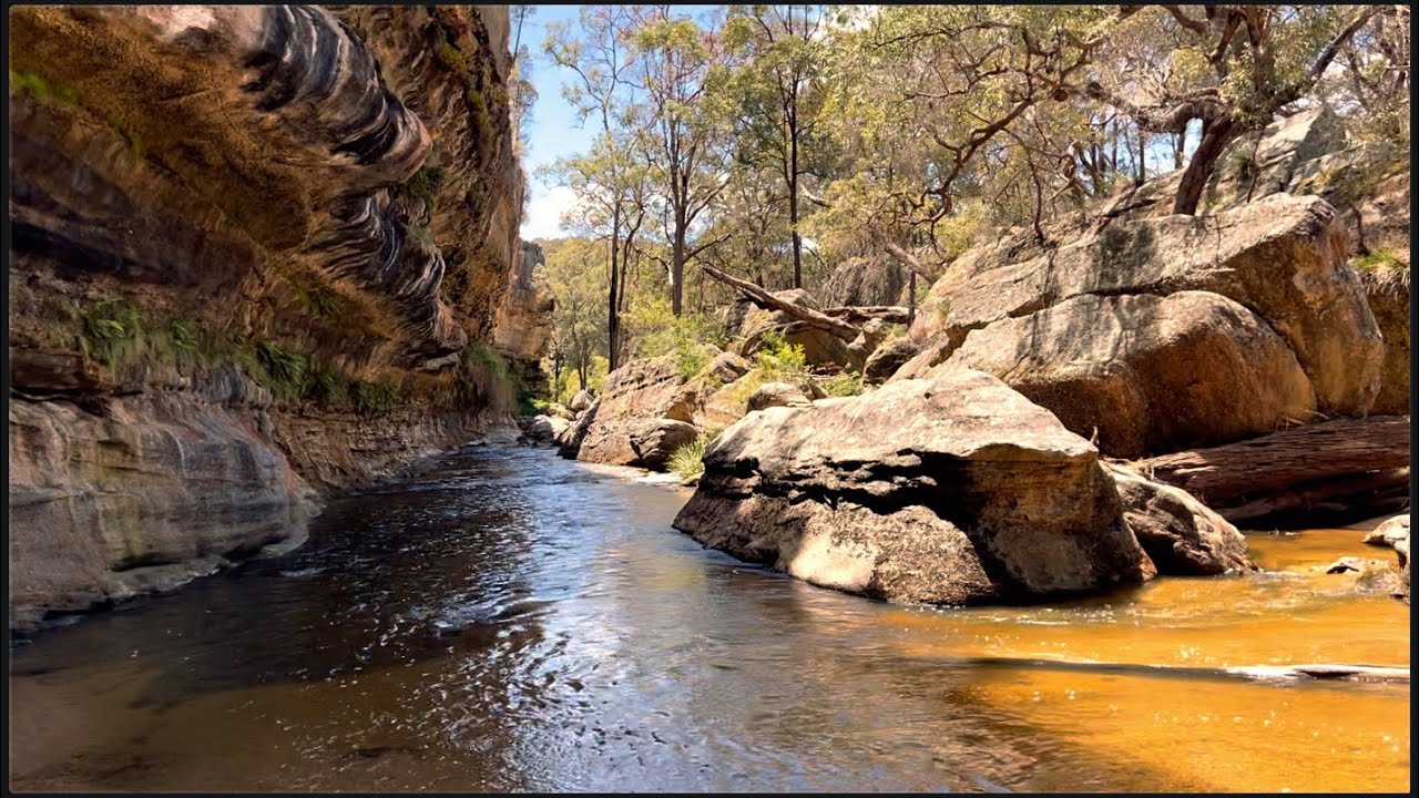 Stunning Drip Gorge@thehatzfamilytravelsaustralia - YouTube