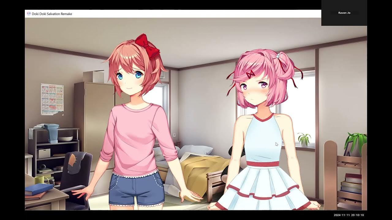 Let's Play a Doki Doki Literature Club Mod - Salvation Remake: Part 23 - YouTube