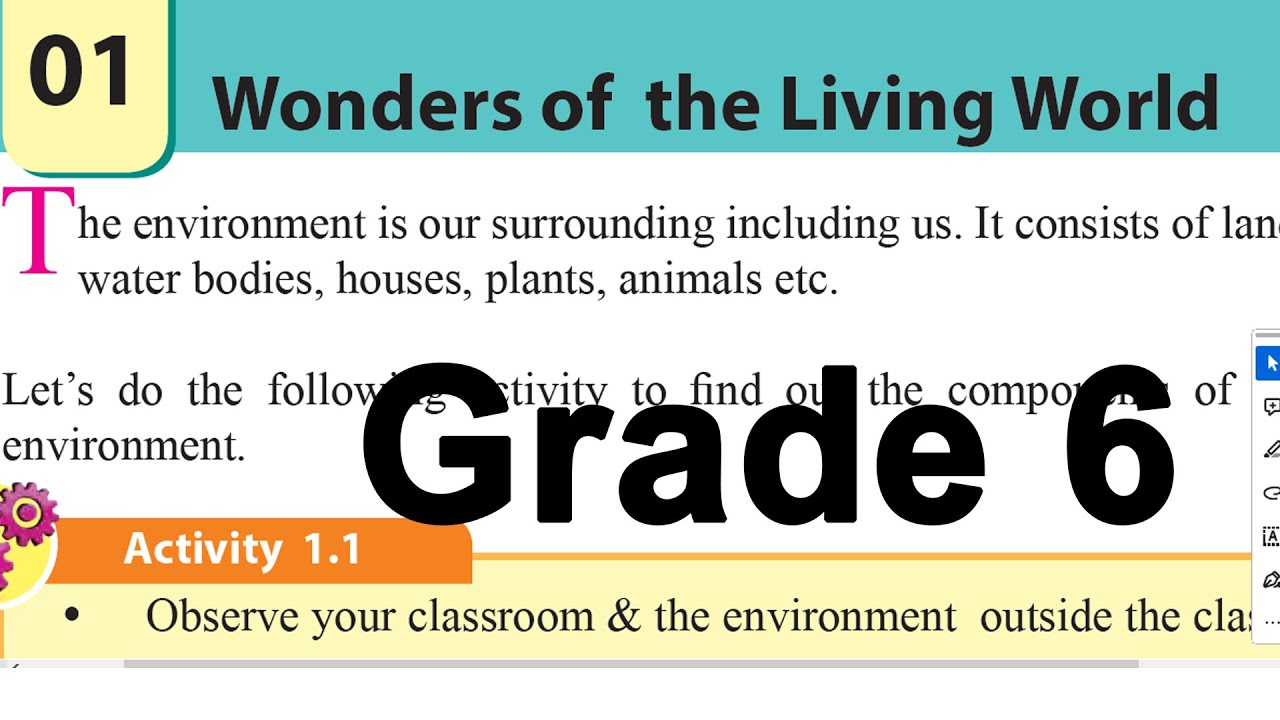 Science Grade 6 Lesson 01 - YouTube