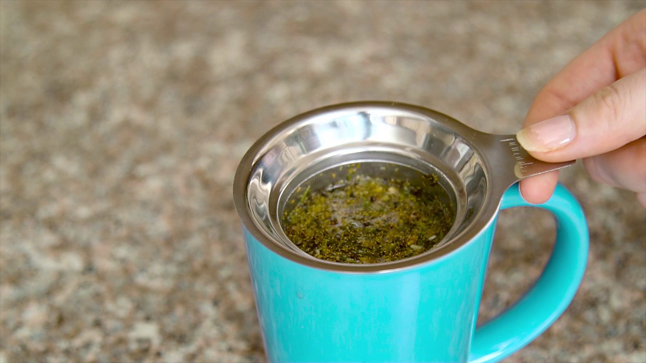 Primula Abbey 14oz Ceramic Tea Brewing Mug With Stainless Steel Loose ...