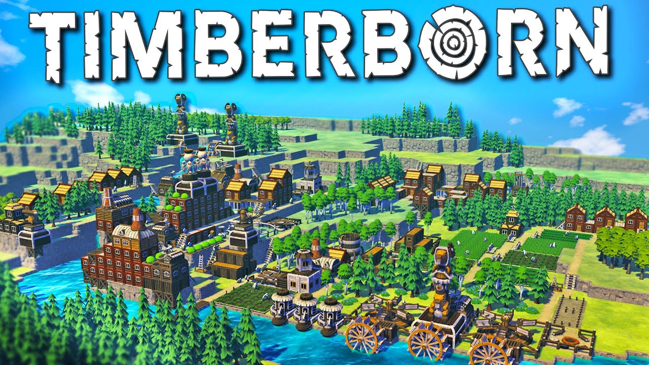 Building a PERFECT CITY for... BEAVERS?! | Timberborn Gameplay #AD ...