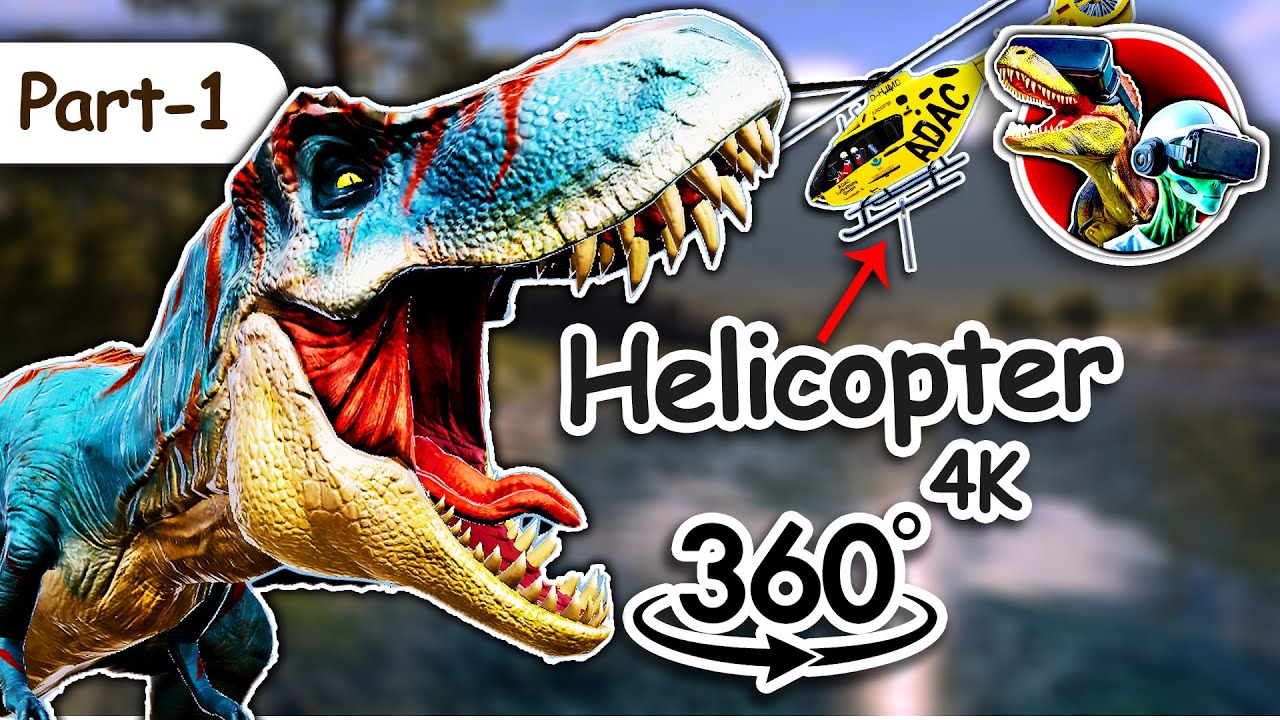 Horror 360 T-Rex Chasing in VR Experience | 4K - YouTube