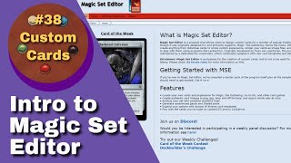 Dd Magic Set Editor Template