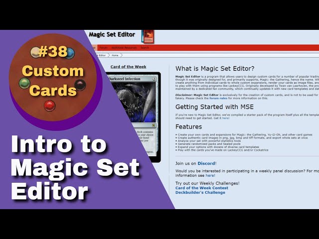 Dd Magic Set Editor Template