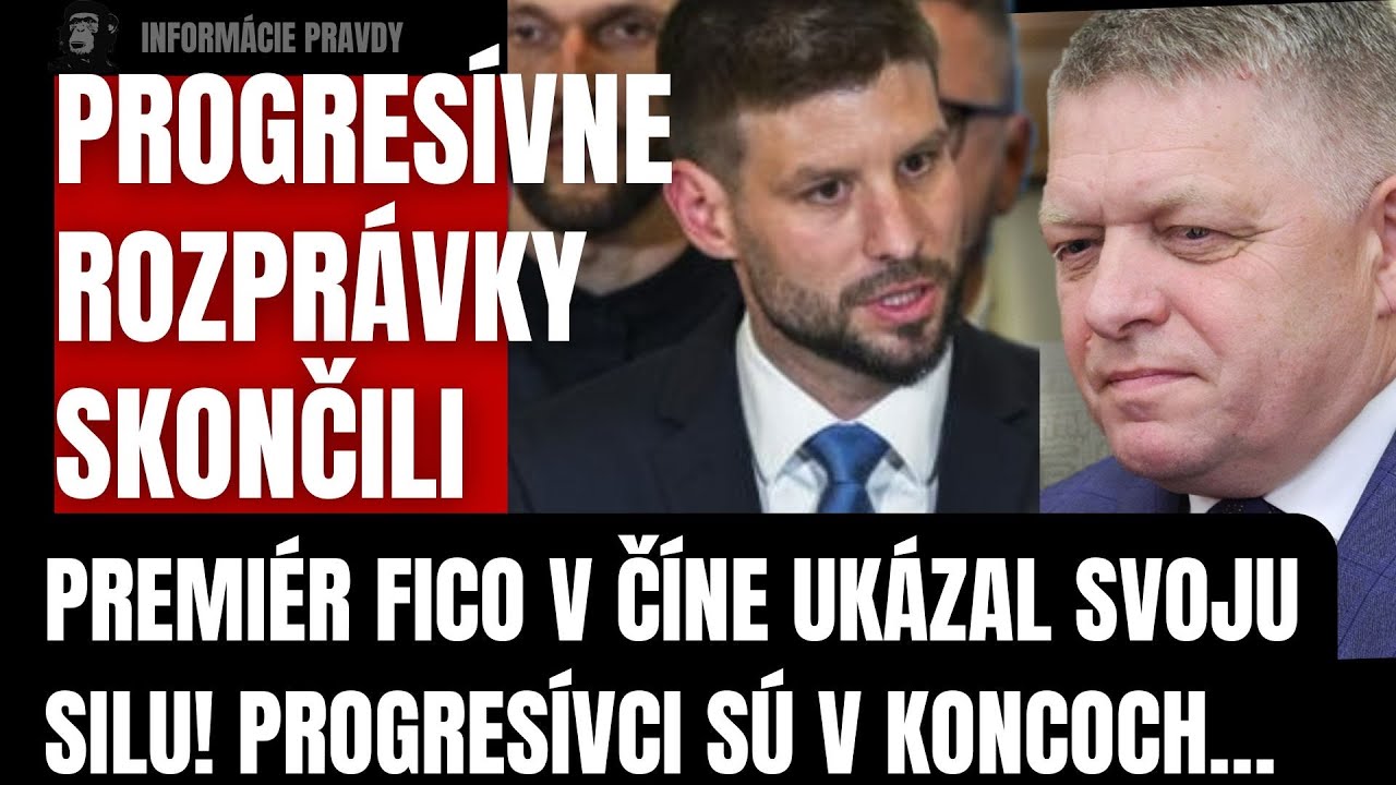 Progresívne rozprávky skončili! Fico v Číne ukázal svoju silu #politika ...