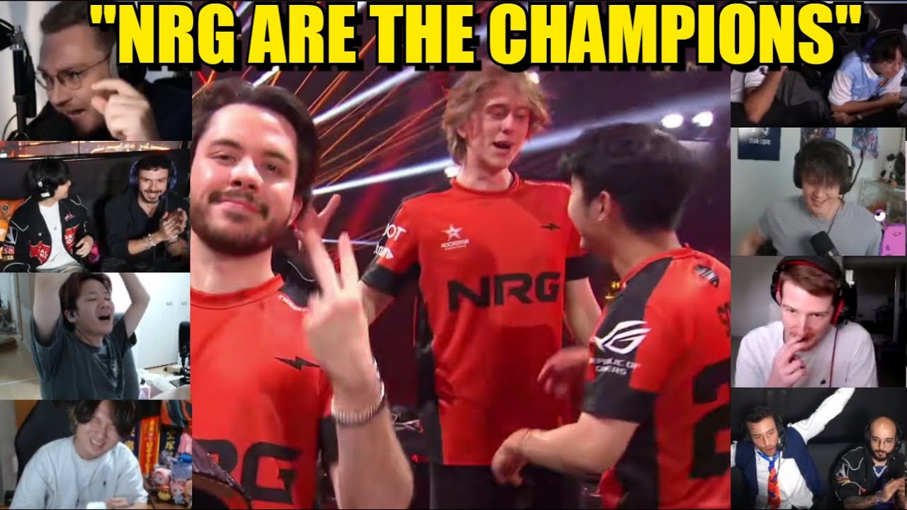 Valorant Streamers React to NRG Winning VCT Champs 2025 🏆🔥 - YouTube