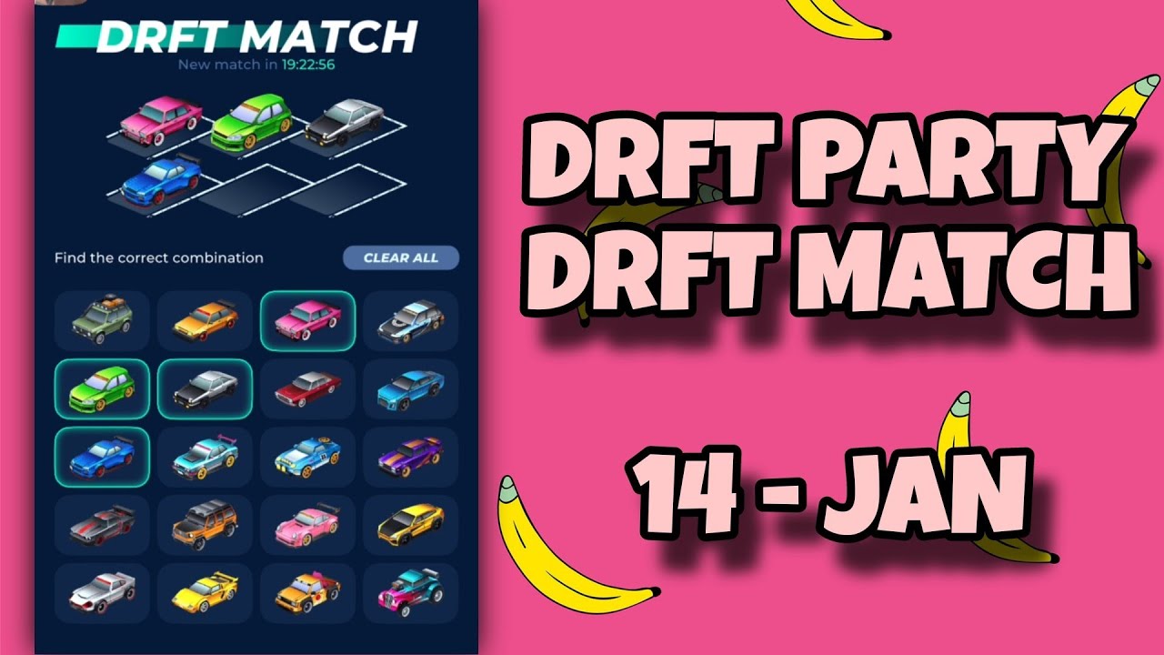 14 January DRFT Party DRFT Match | Today drft Promo Code | DRFT MATCH ...