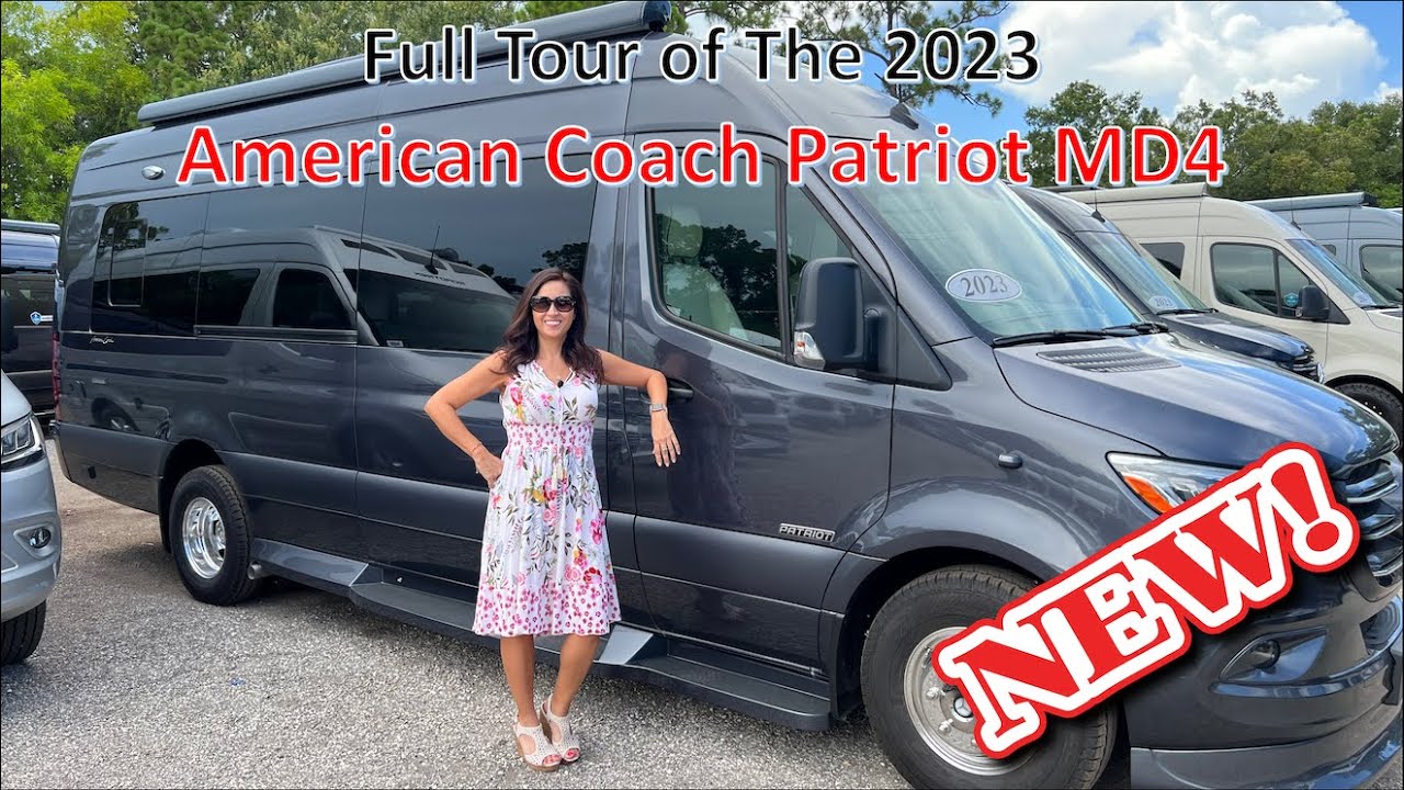 Tour The NEW 2023 American Coach Patriot B Class RV - YouTube
