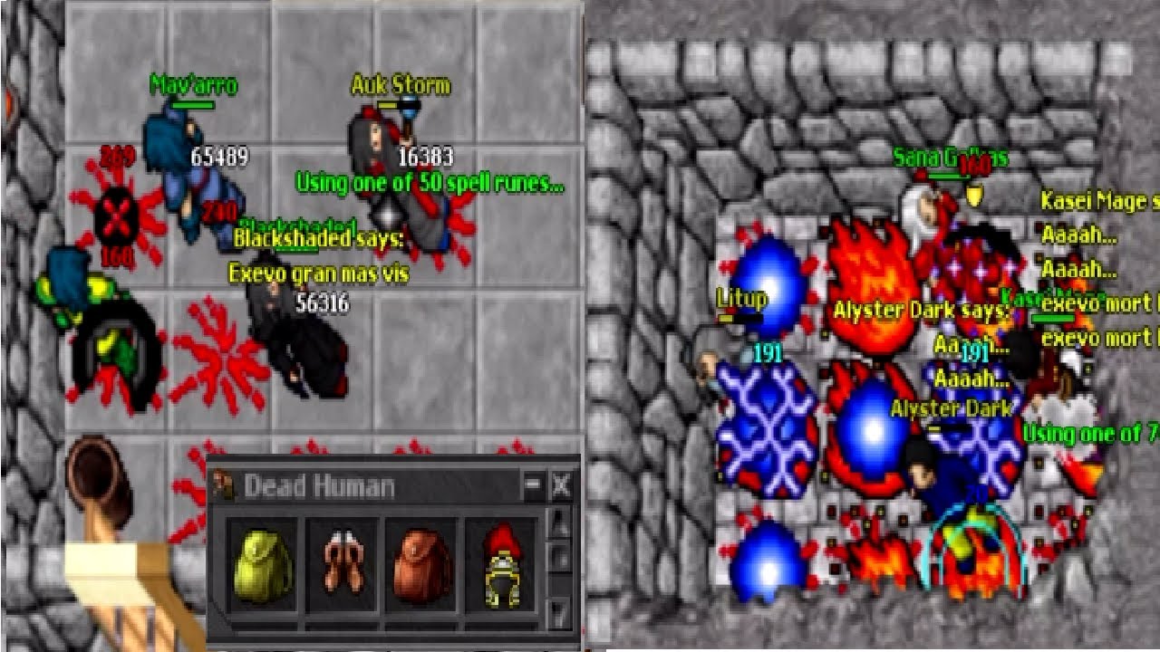Old Tibia - DOLERA PK Compilation: Fast SDs (2006 7.81) - YouTube