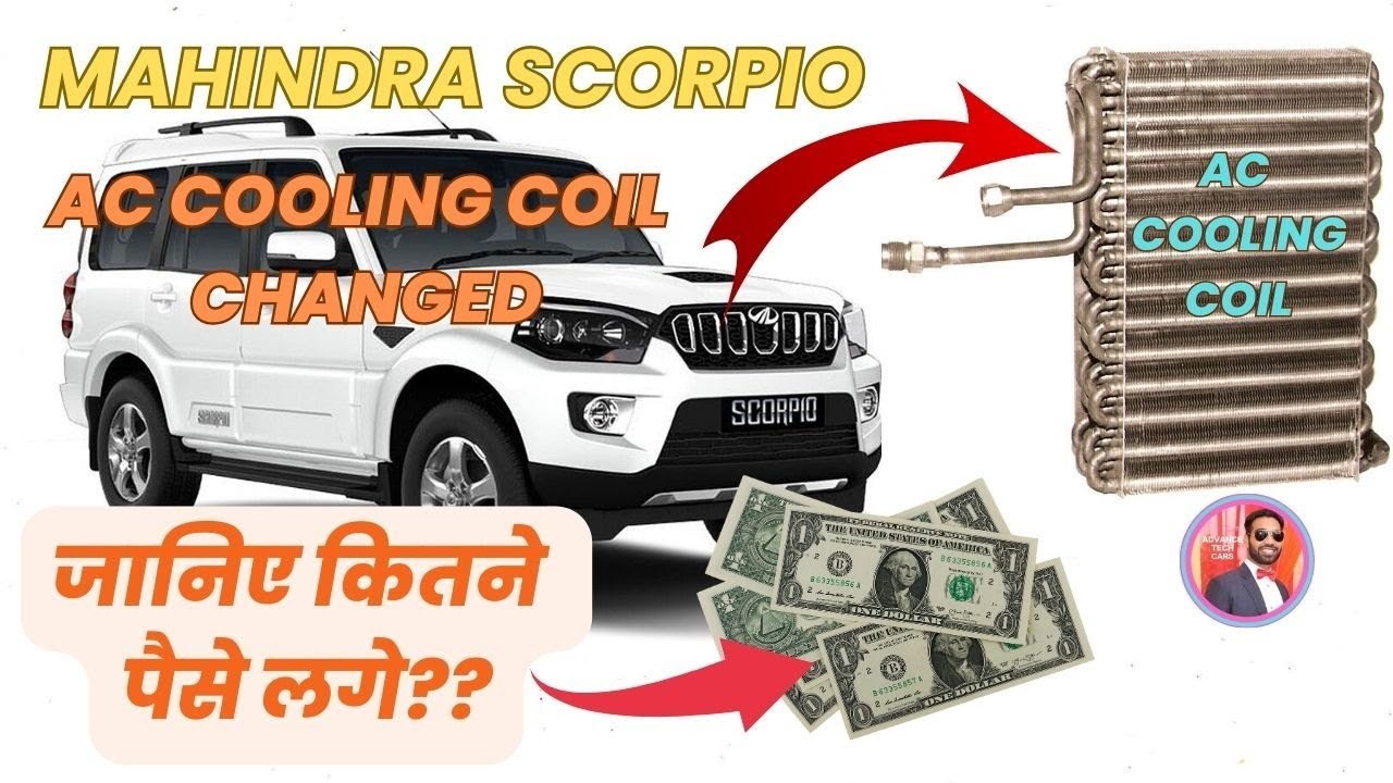 Mahindra Scorpio Ac Cooling coil replacement || Scorpio Complete Ac ...