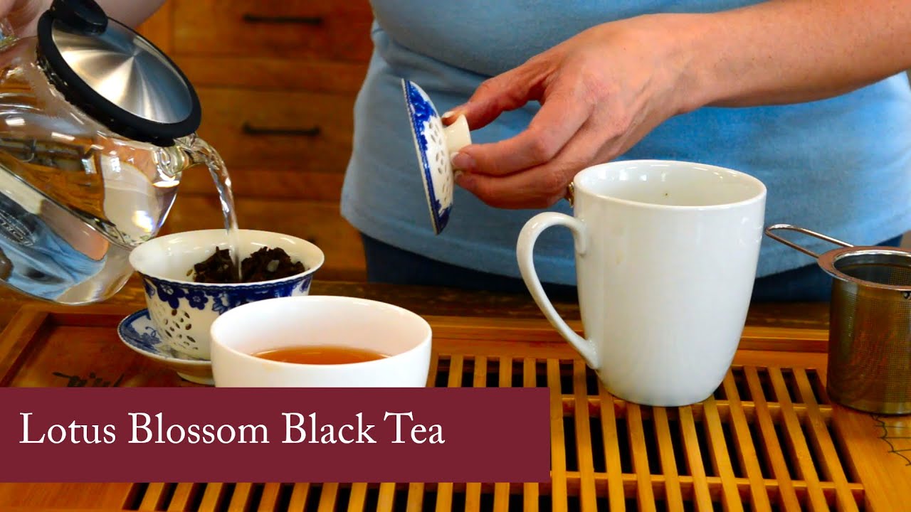 Lotus Blossom Black Tea - YouTube
