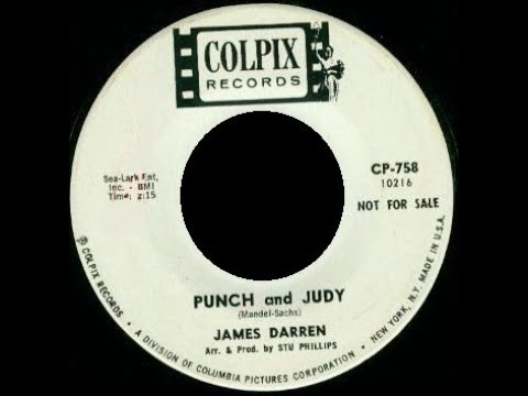 James Darren - Punch & Judy - COLPIX DJ - YouTube