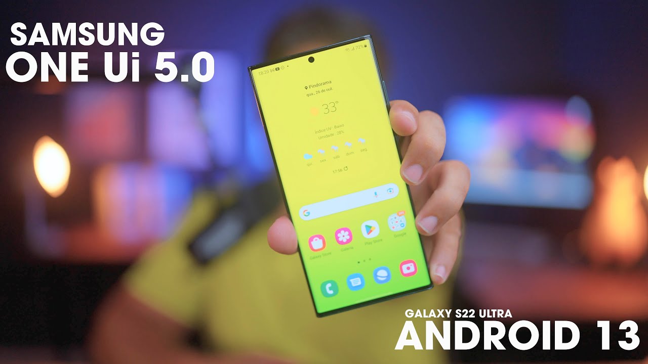 SAMSUNG ONE UI 5.0 ANDROID 13 NO GALAXY S22 ULTRA - O QUE NOTEI DE NOVO ...