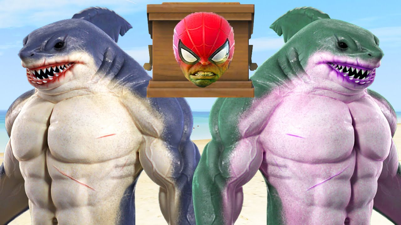 GTA 5 - COFFIN DANCE MEME | RAINBOW SHARKMAN FUNNY FAILS! - YouTube