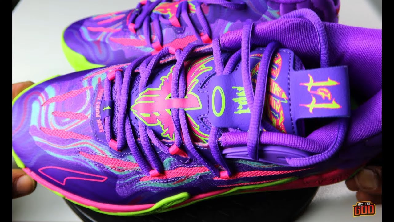 PUMA MB.03 "TOXIC" MELO BALL X LA FRANCE DETAILED REVIEW + ON FEET 4K ...