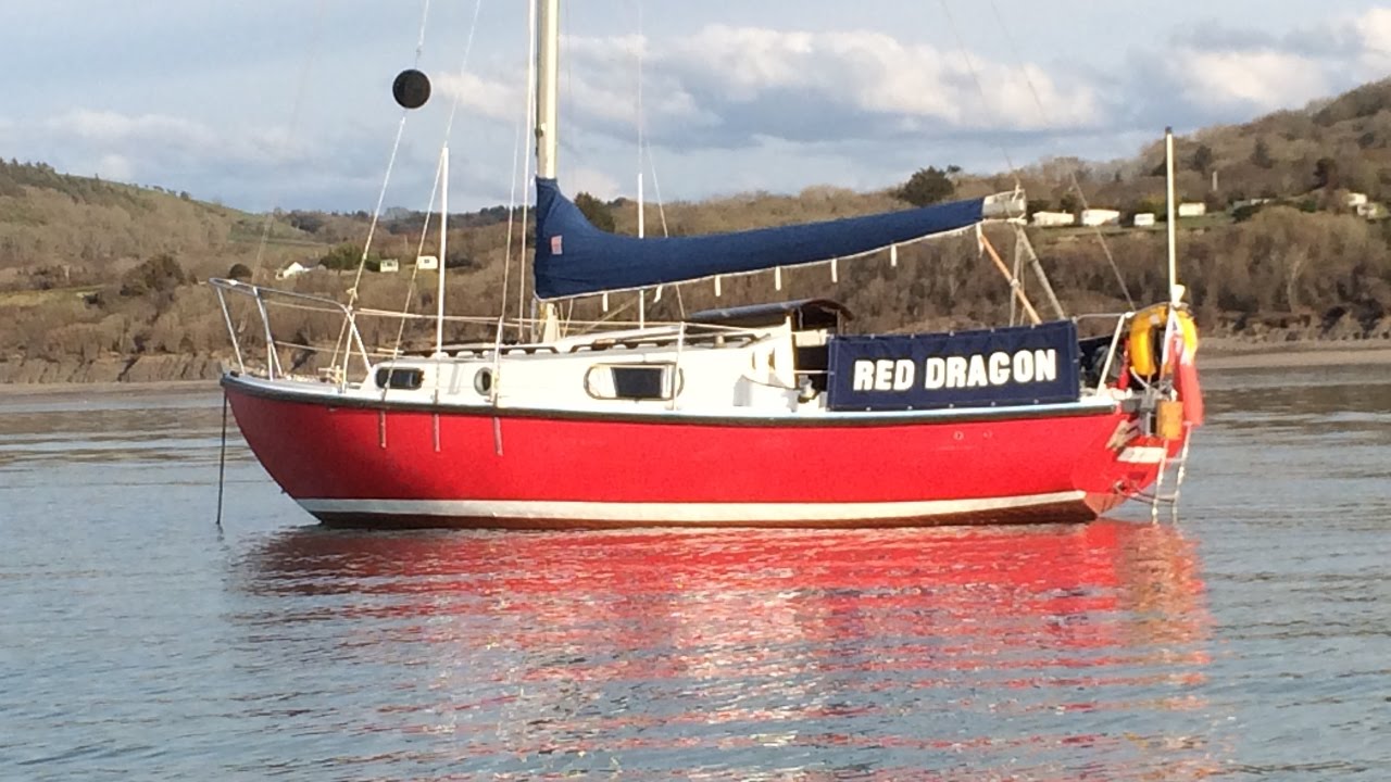 Macwester 28 - Red Dragon April 2017 Lift out - YouTube