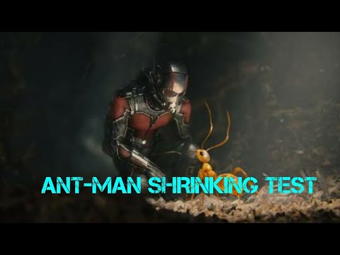 Ant-Man Shrink Test - YouTube