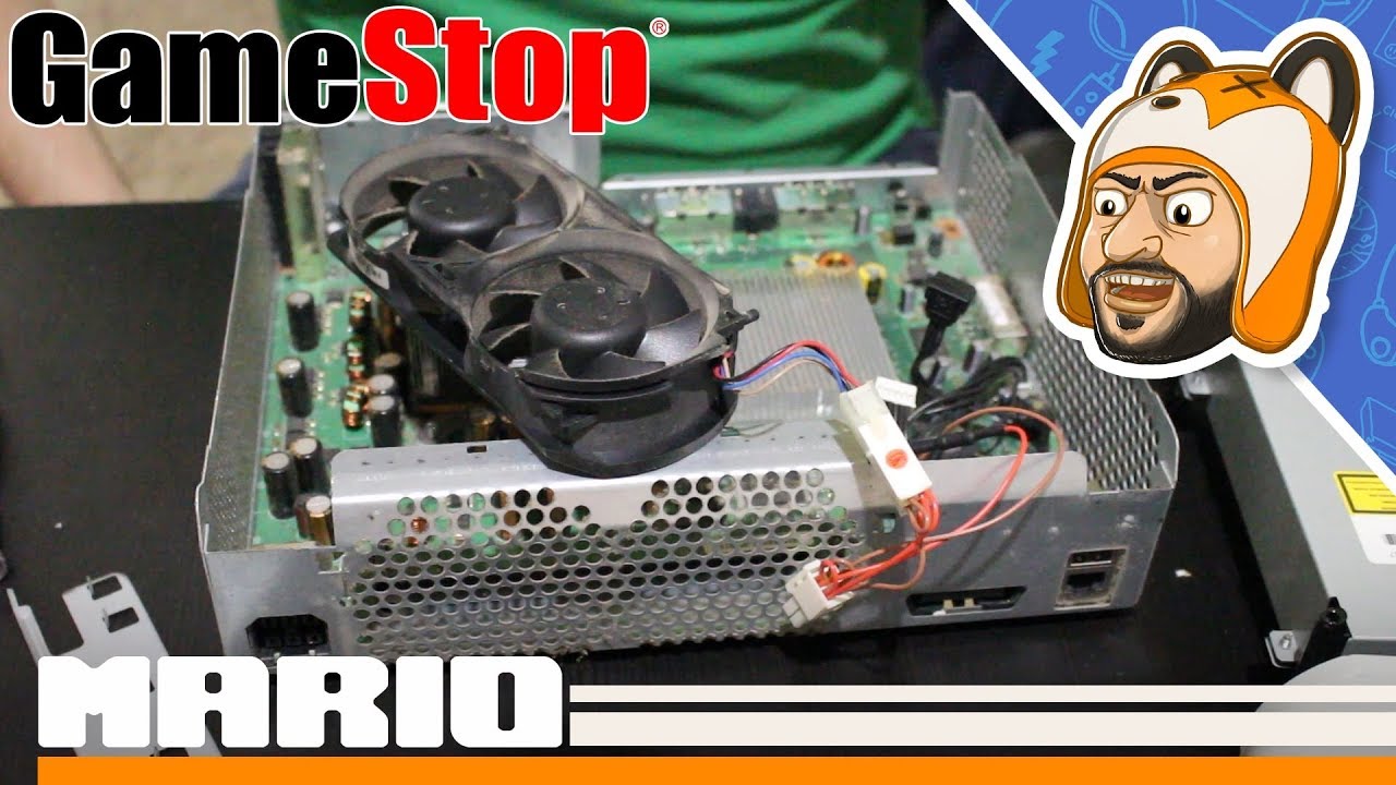 Opening A Refurbished Xbox 360 From GameStop Behold The Bolt Fan