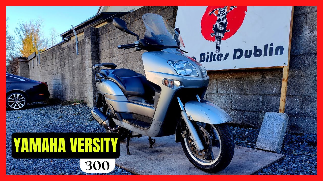 Riding the Versatile: A Review of the 2004 Yamaha Versity 300 - YouTube