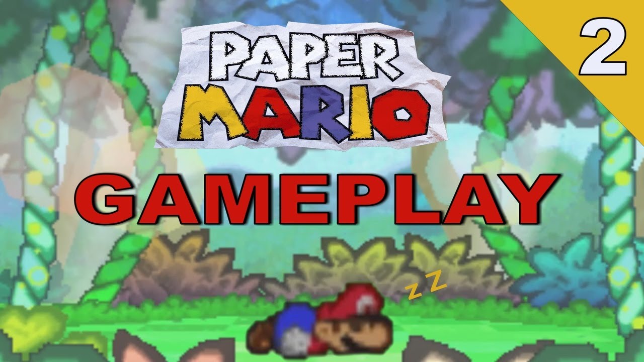 Paper Mario 64 Gameplay & walkthrough part 2 the Goomba King ! HD 1080p ...