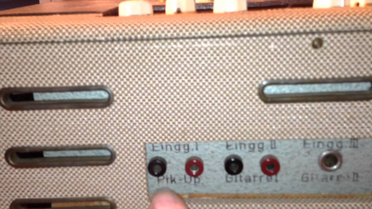 Harmonica Amps Vol. 116 Framus HI-FI 58 (1958) - YouTube