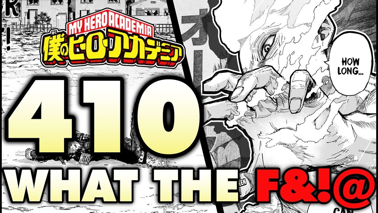 WHAT THE F&!# JUST HAPPENED?? AFO IS DONE! | My Hero Academia Chapter 410 Breakdown - YouTube