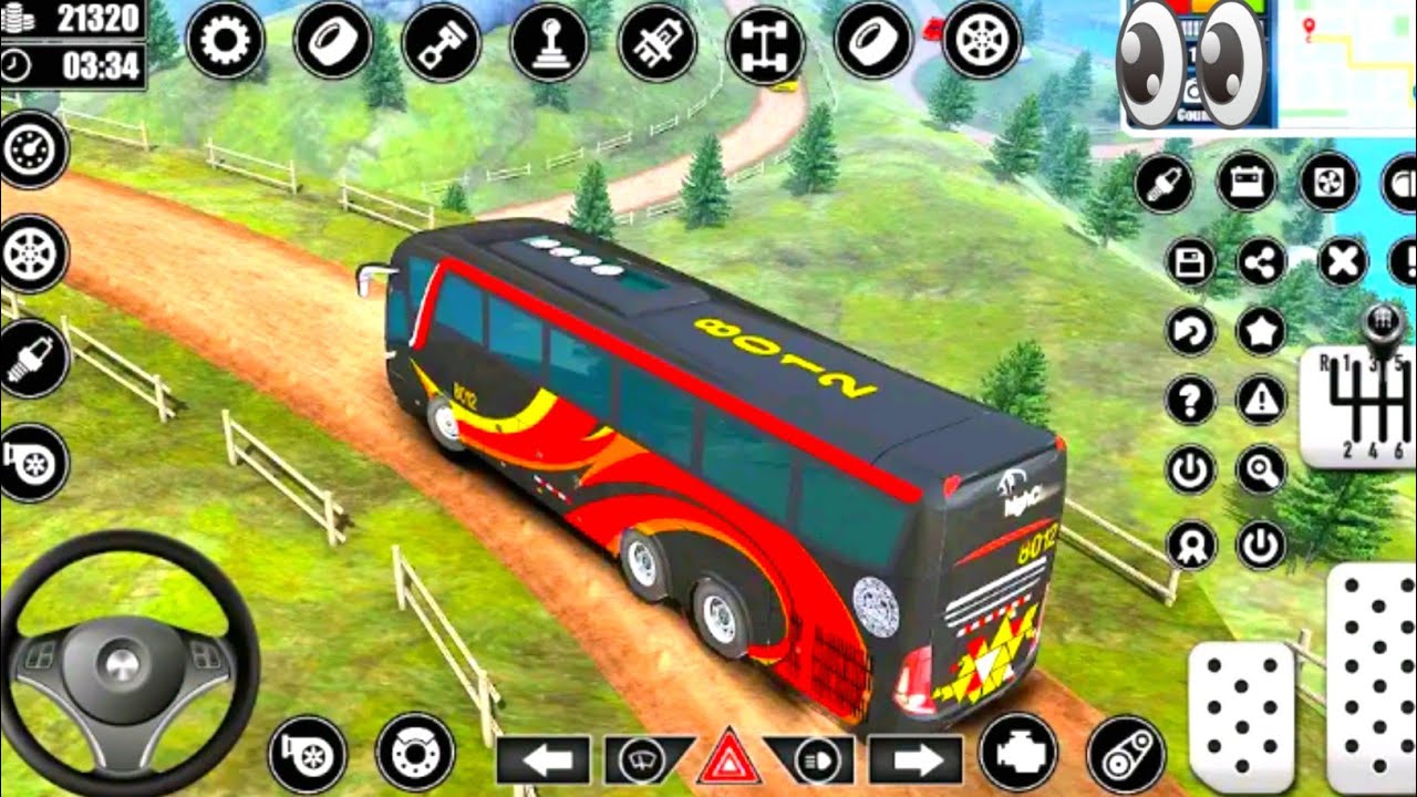 Coach Bus Driving Simulator - Walkthrough (Android Gameplay) - YouTube